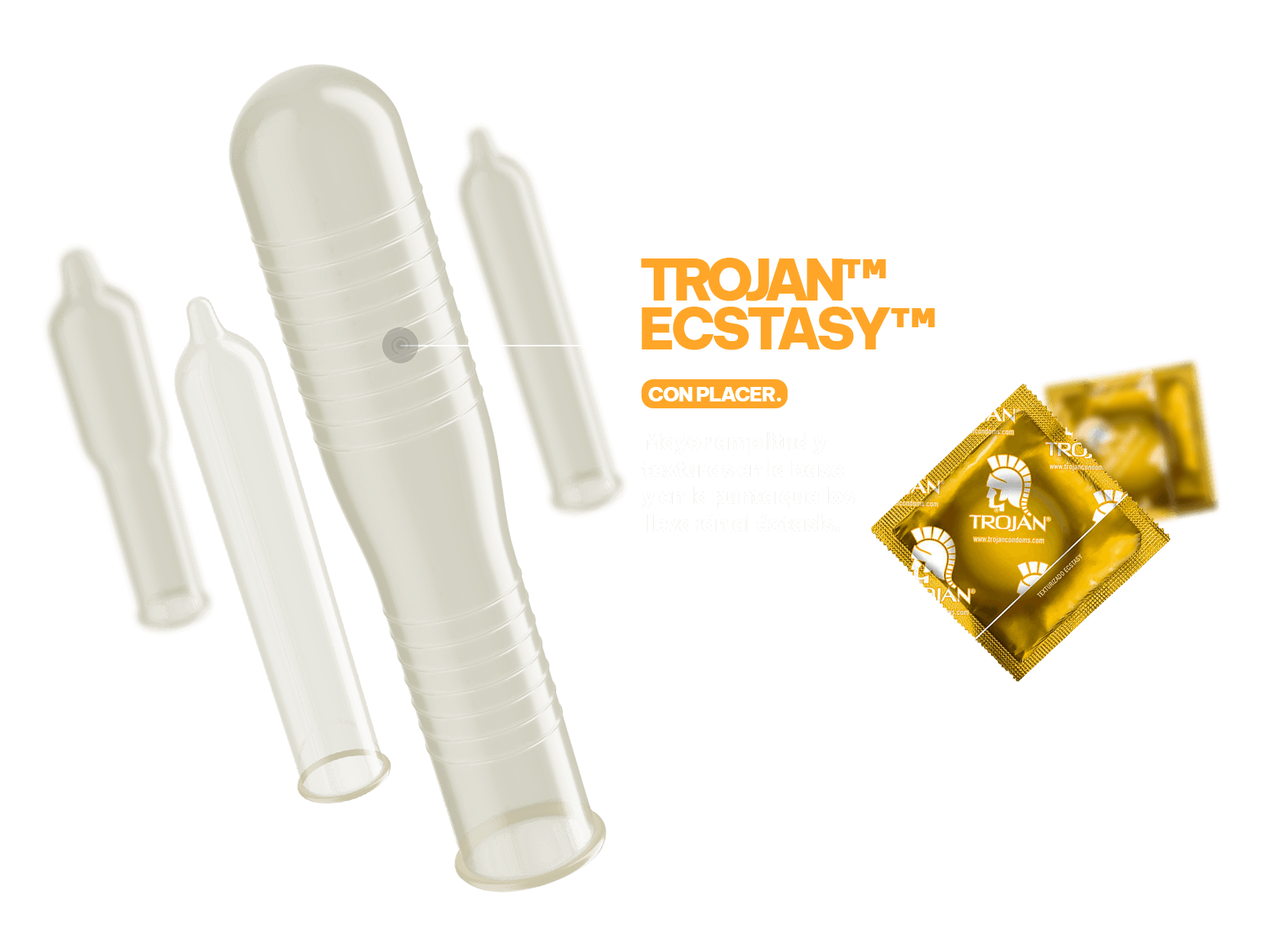 Tipos de condones y preservativos | Trojan LATAM